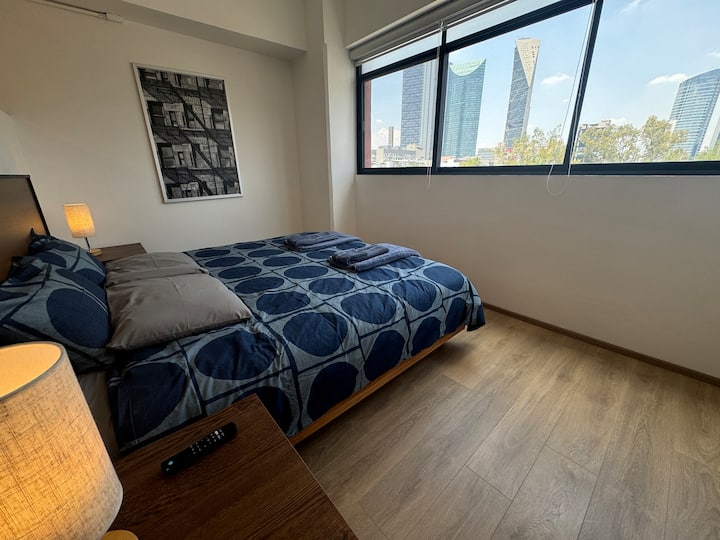 (301) Encantador Loft Minimalista Y Moderno: 301 - Mexico City