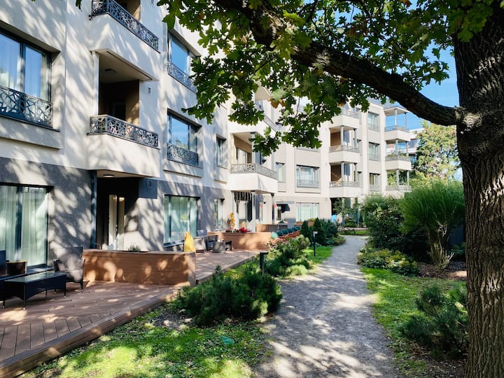Prime Haven Near Sea & Park, Free Parking, Terrace - Estonia