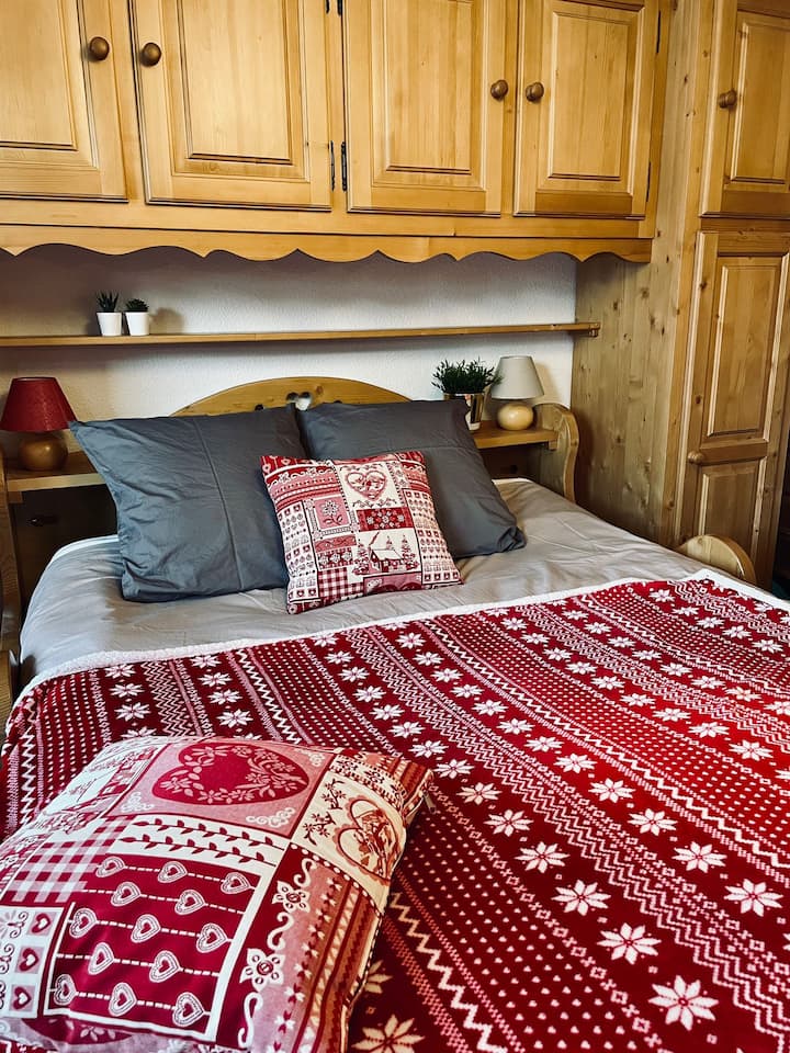 Beau Studio 2/4 Pers - Proche Pistes Et Lac Bleu - Verchaix