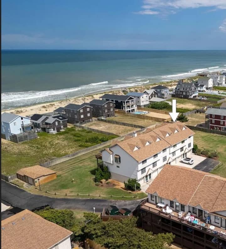Obx Kittyhawk Ocean View Dog Welcome Pool Sleeps 6 - Kitty Hawk, NC