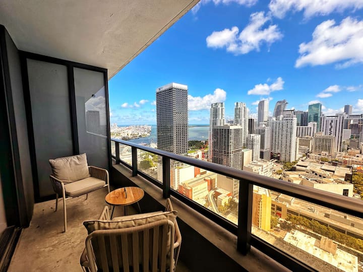 New 2024 Downtown Miami Studio Near Arena Brickell - Miami