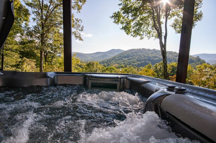Valley View - Hot Tub - Fire Pit - Vogel State Park, Blairsville