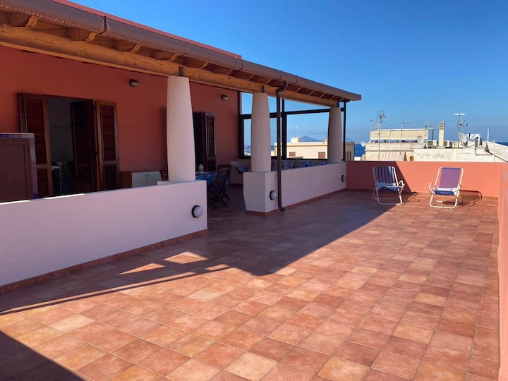 House With Amazing Sea View Terrace - Lipari