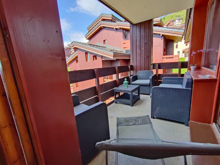 5 P. Belle Plagne Skis Aux Pieds - La Plagne