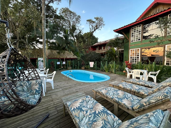 Casa Com Piscina Anexo Pousada Canoa Azul - Garopaba