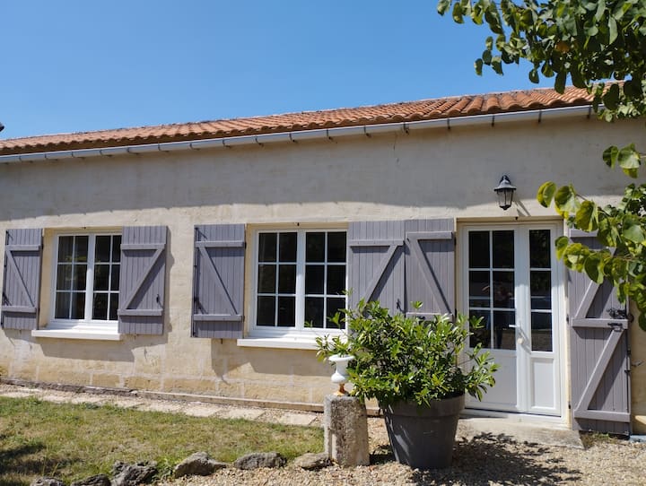 Logement 4 Pers Proche St Emilion Avec Piscine - Gironde