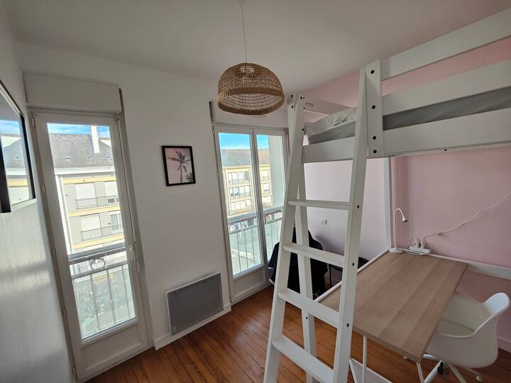 Chambre Meublée Proche Gare - Saint-Nazaire