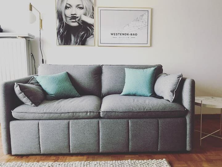 Appartement Kate Mos Rénové Sur La Digue Westende - Middelkerke