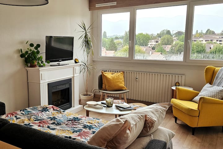 Studio Avec Belle Vue Sur Le Jura - Ferney-Voltaire