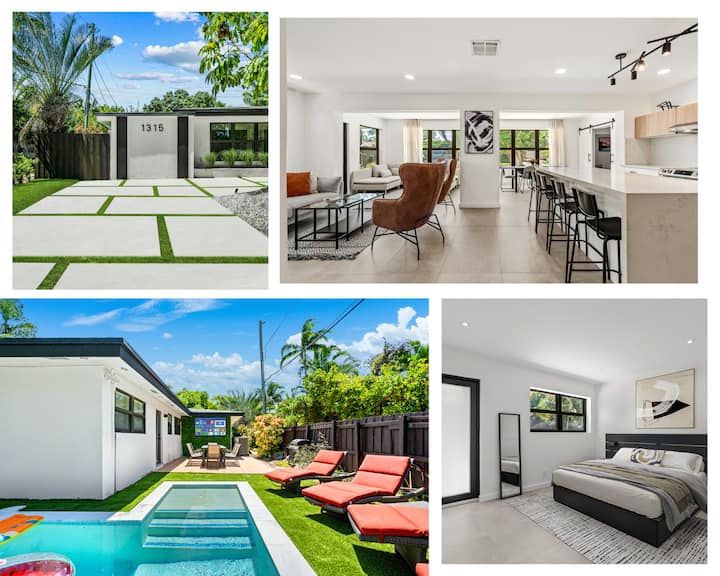 Chic House Near Downtown & Beach - Fort Lauderdale, FL