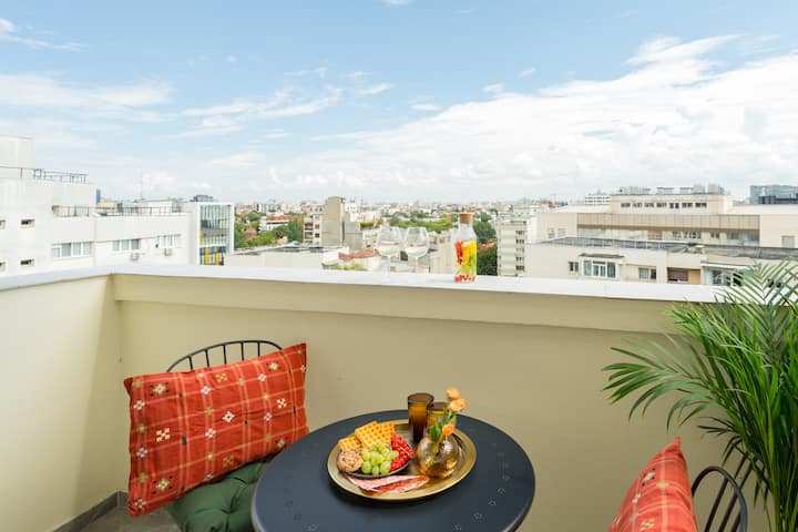 Stunning Views 2br Flat | Top Location | Terrace - Bucharest