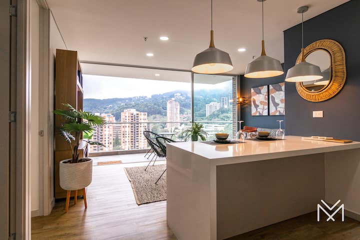 Urban Studio | Pool+gym | Restaurant | El Poblado - Medellín