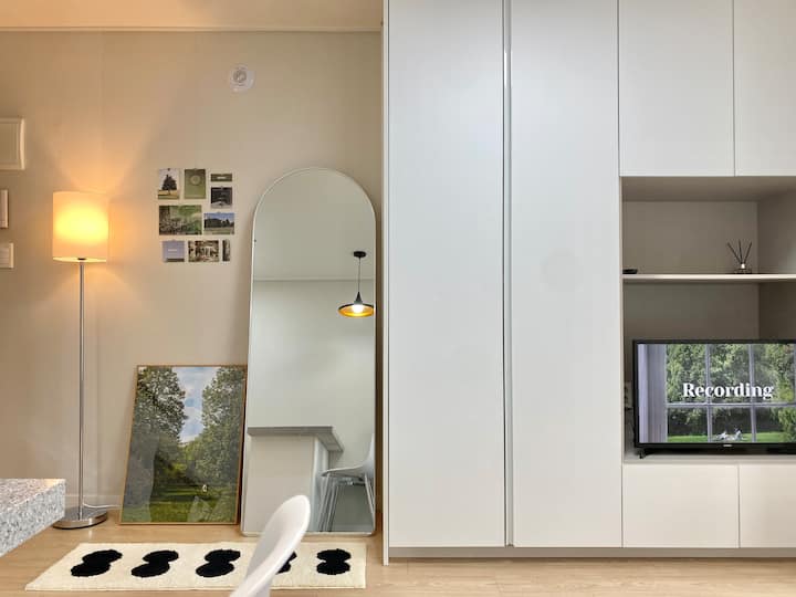 [ Build1 ] !신축건물! 1102 #무료주차 #호텔침구 #넷플릭스 #감성숙소 - Busan