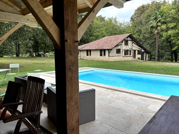 Ferme Landaise Et Sa Piscine - Saint-Sever