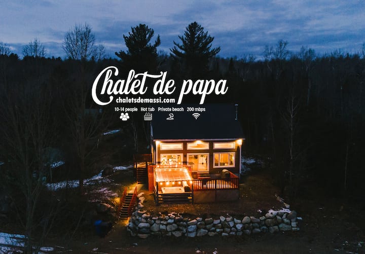 Chalet De Papa / Plage Privée & Fun - Rawdon