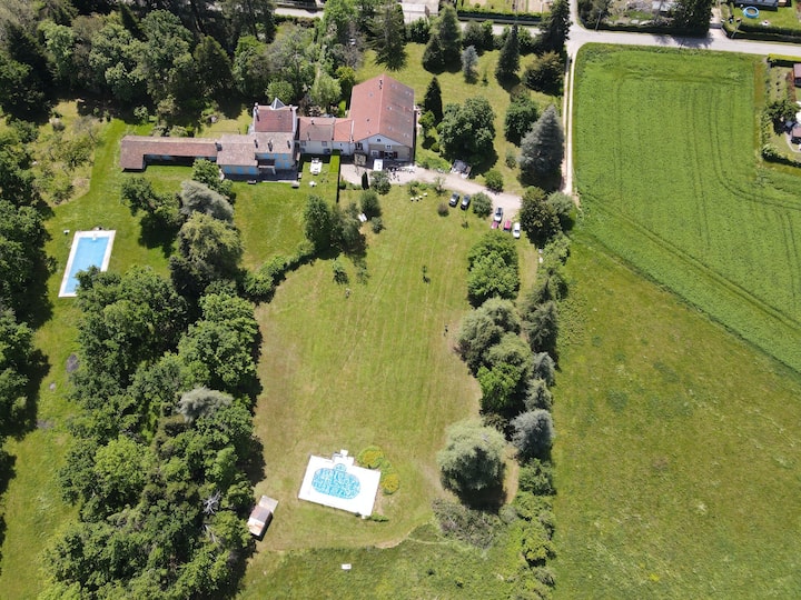 Le Clos Des Collières - 15 Couchages - 5 Chambres - Beaurepaire