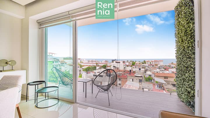 4a Torre Ku |2br+sofa|amazing Oceanviews W/balcony - Puerto Vallarta