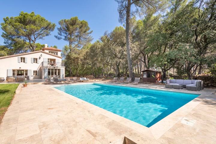 Villa Aixoise Dans Les Hauteurs - Aix-en-Provence