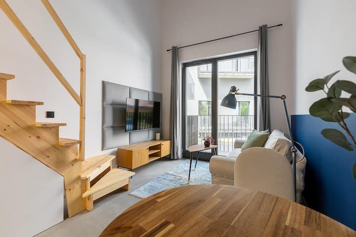 Stylish Apartment Loft Style - Poznań