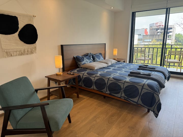 (305) Departamento Lindo Y Moderno: 305 - Ciudad de México