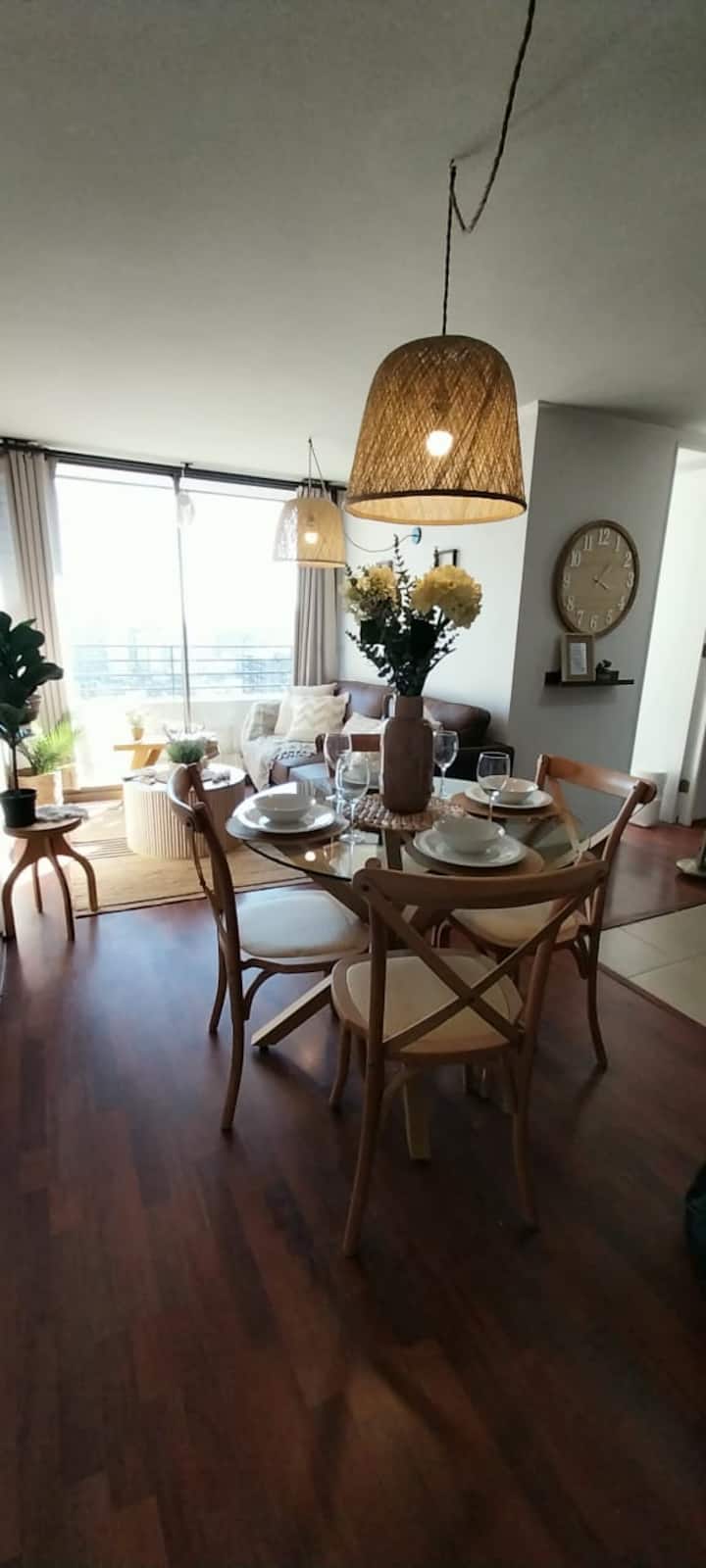 Acogedor Departamento 2 Habitaciones, 2 Camas - Santiago (Chile)