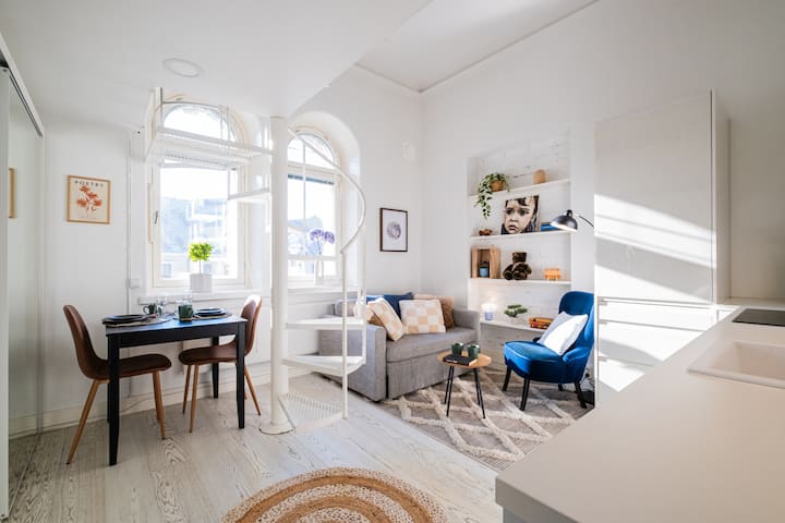 Charming Lux Studio, Walk All Downtown - Helsinki