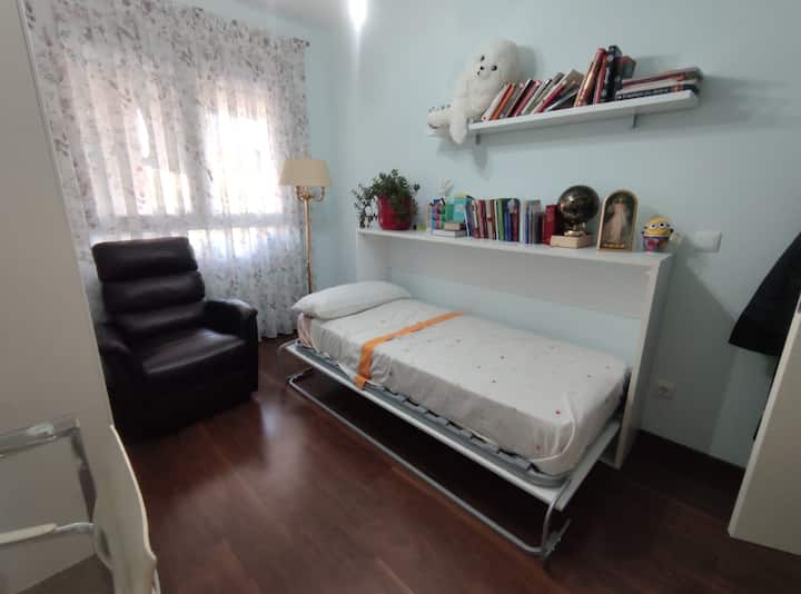 Habitación Individual Zona Ajardinada - Albacete