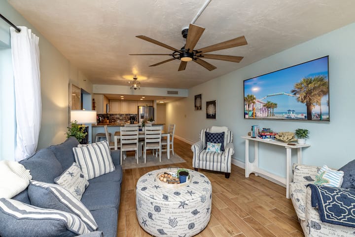 Oceanfront Retreat | Resort Pool | Beach Access - New Smyrna Beach, FL