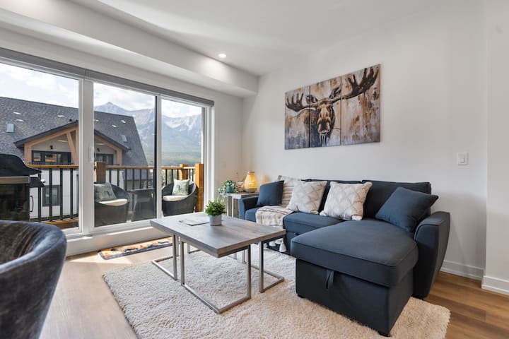 Luxury Moose Island Condo /Sleeps 7/10min To Banff - Canmore