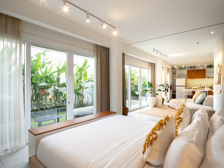 Modern Apartment With Pool 5 Mins To Finns - Canggu