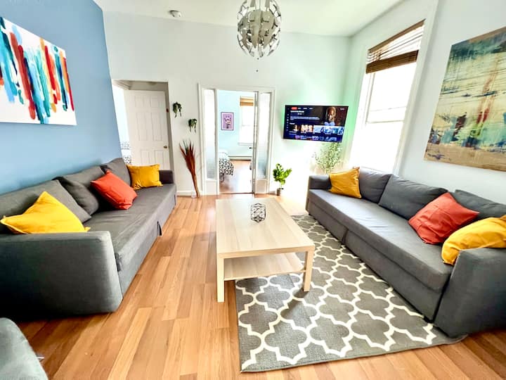 2br/1ba Bottom Floor Sleeps13 - West New York, NJ