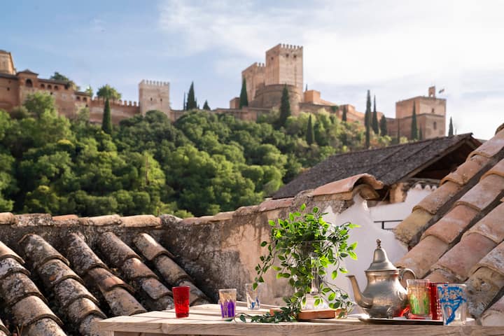 El Rincón Nazarí - Vistas A La Alhambra Y Terraza - Granada
