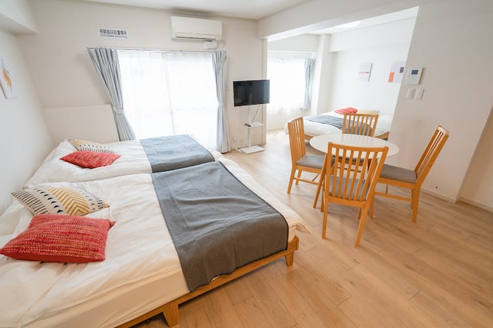 -Akihabara/8 People/family/free Wi-fi/great Access - Asakusa