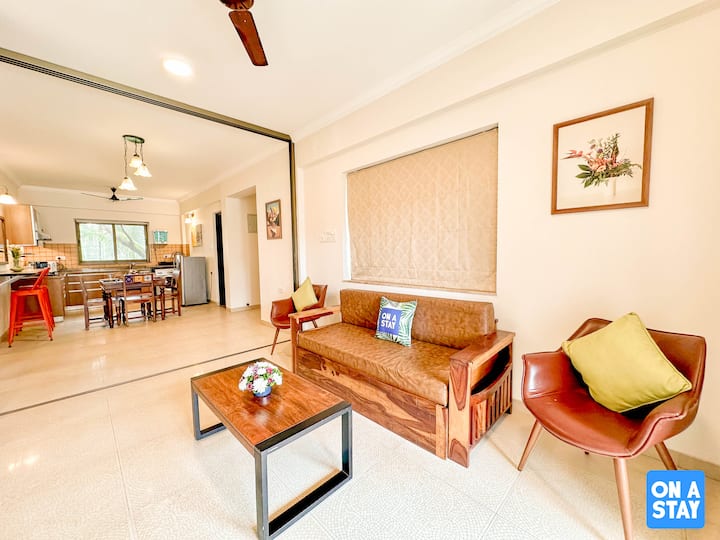 Super Luxury Pool View 2bhk Apt - Goa