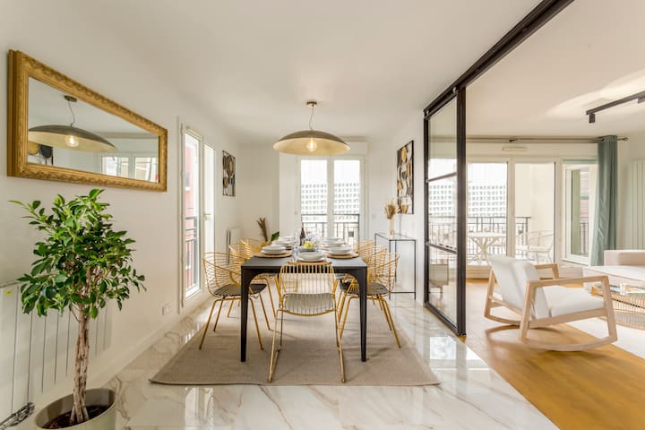 Luxe & Vue Panoramique La Défense • 10 Pers - Courbevoie