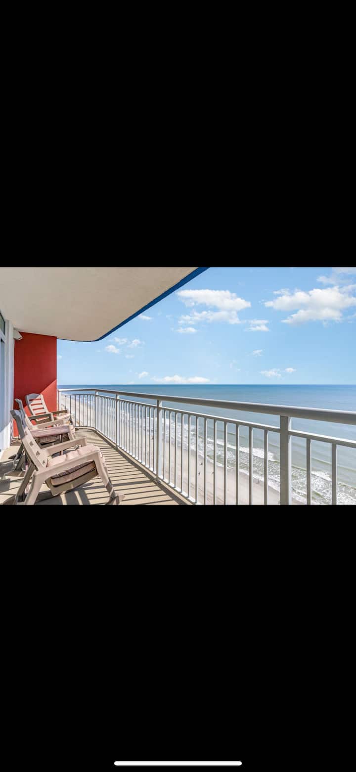 Ocean Front. Amazing Views 3bed, 3bath 19th Floor - Myrtle Beach, SC
