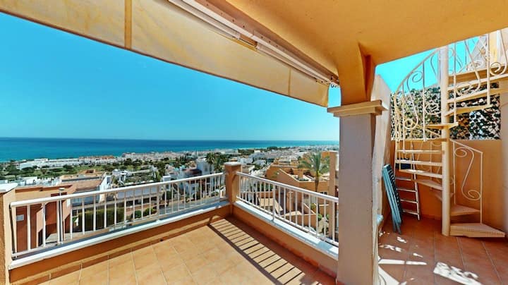 ÁTico Con Vistas Al Mar - Golf Mojácar - Mojácar