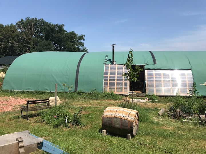 Tunnel Aménagé, Lumineux, 120m² - Marciac