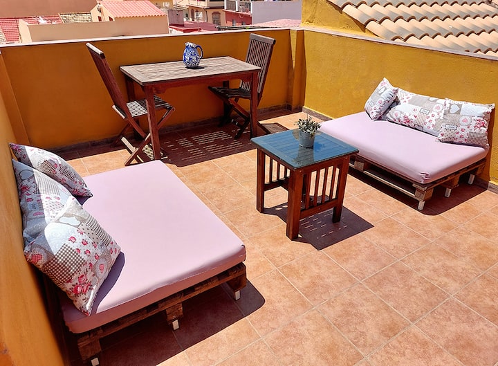 Apartment With Solarium - Wifi - Spain