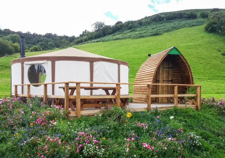 Yurt Gwennie At Fforest Fields. - Builth Wells