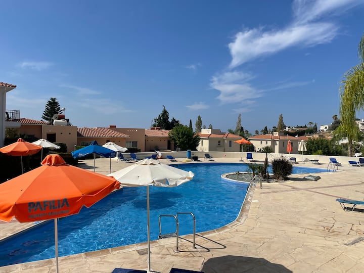 Apartment With Pool & Sea Views, Peyia Paphos - Пейя