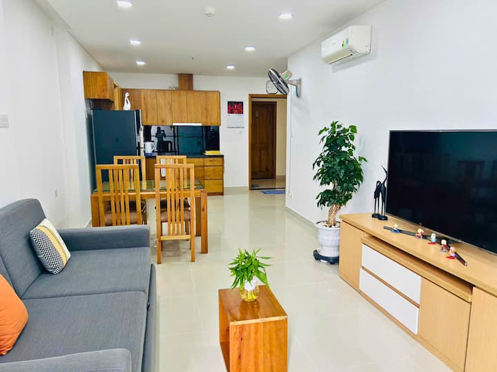 Central & Quiet Flat, 2bds, Longterm, No View - Vietnam