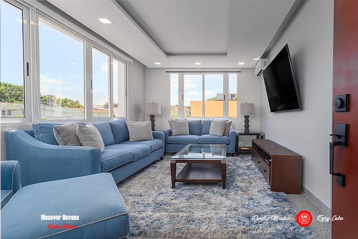 Villa Mir 2 Lux, Wifi, 3 Habitaciones Moderno - Havana