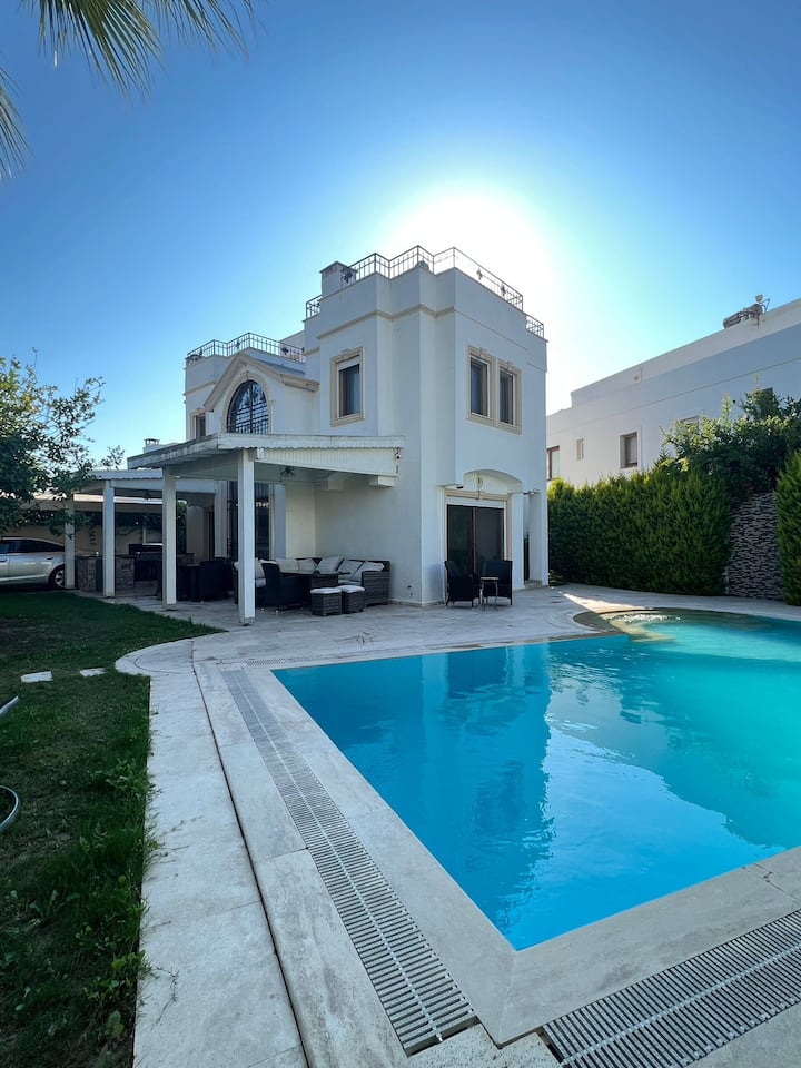 Bodrum,3bdrvillapool,beach,wi-fi - Turgutreis