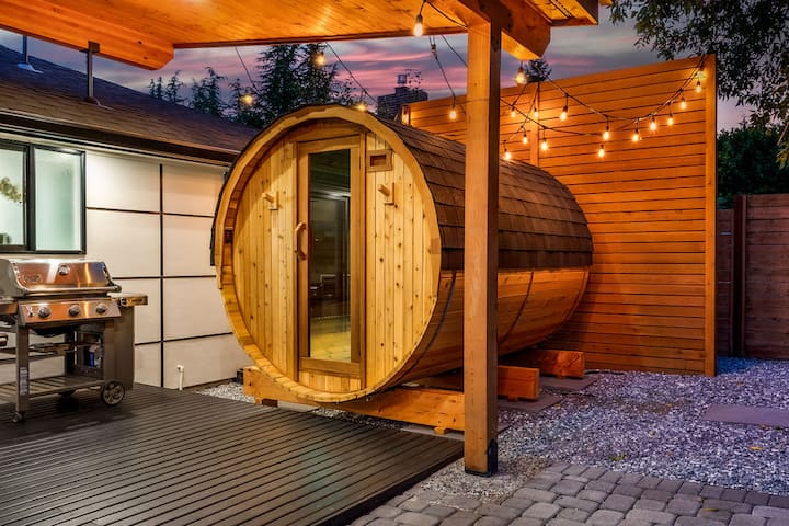 Seatac Modern Luxury Home W/sauna- 5min To Airport - Renton, WA