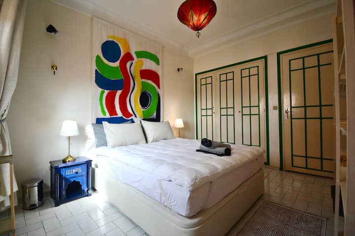 Studio Vintage 1ch-netflix&clim-2/3pers-central - Marrakech