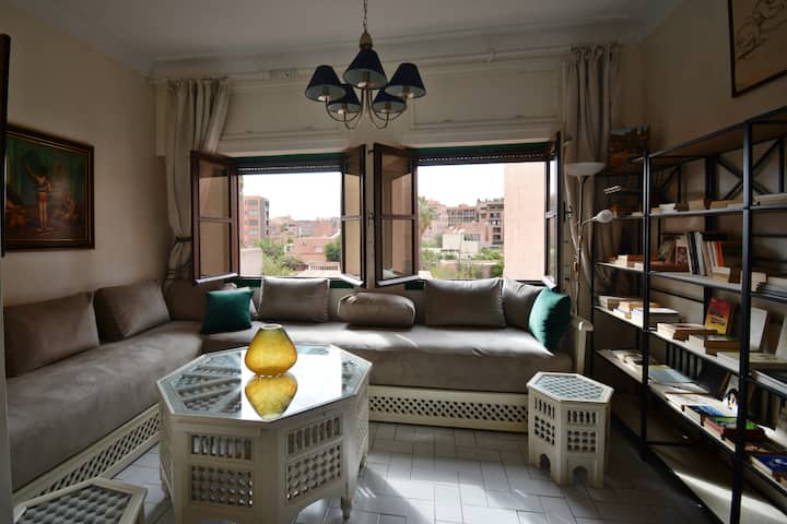 Studio Vintage 1ch-netflix&clim-2/3pers-central - Marrakech