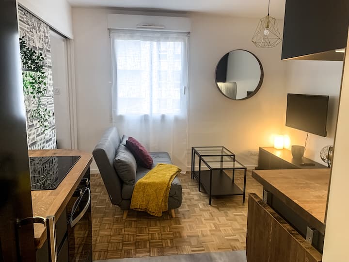 Charmant T2 Proche Part-dieu & Tête D'or - Gare de Lyon Part-Dieu