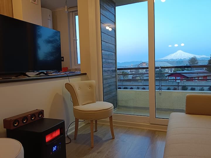Comodo Departamento Vista Volcan - Villarrica