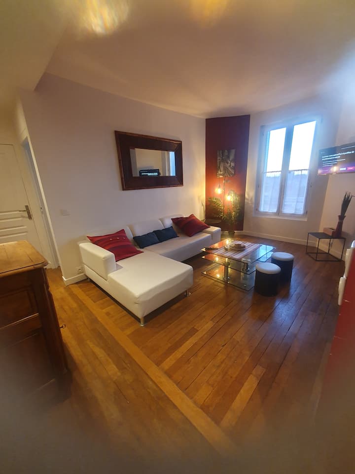 Beau F2 Lumineux, Centre-ville - Tremblay-en-France